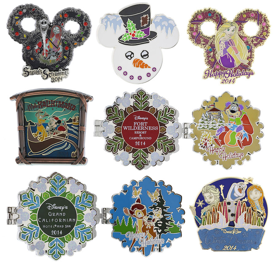 Disney Christmas 2020 Pins | semashow.com