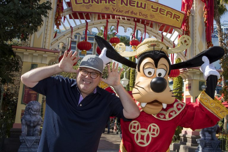 Actor Eric Stonestreet Celebrates Lunar New Year at Disney California ...