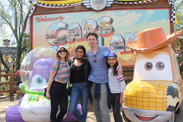 Zach Braff and Stars from ABC’s ‘Alex, Inc.’ Visit Disneyland Resort ...