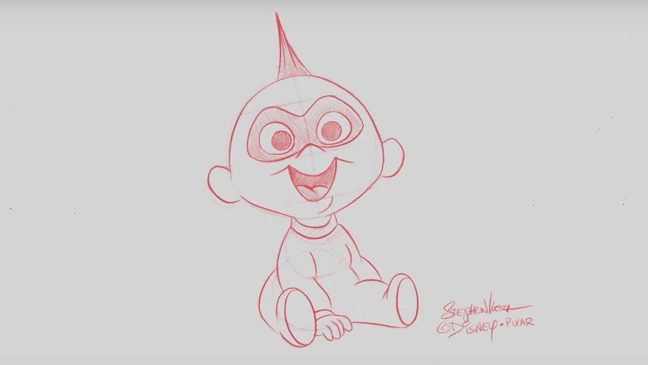 Learn to Draw: Jack Jack from ‘Incredibles 2’ | Disney Parks Blog