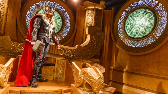 Meet Thor at Innoventions | Treasures of Asgard | Disneyland Park ...
